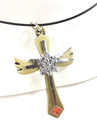 New Black Butler Necklace Cross Cosplay | eBay