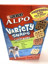 Purina Alpo Snacks Variety Snaps Little Bites Dog Treats - 60oz for ...