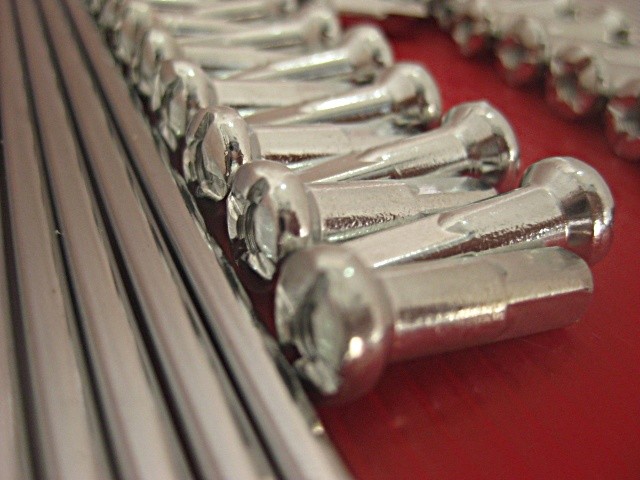 Fit HONDA CR60 CR 60 1983-1984 FRONT & REAR CHROME SPOKE SET 64 Pcs ...