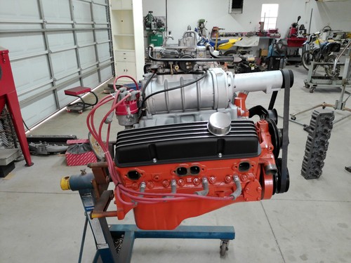 350 Chevy Crate Engine B&M Blower Supercharger Complete Turn Key | eBay