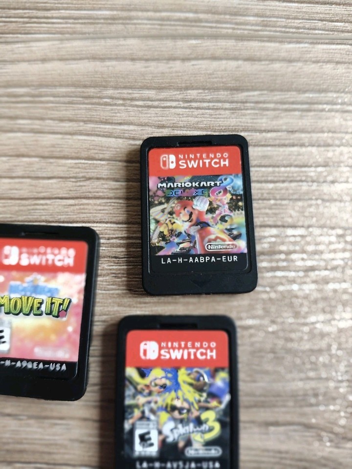 Mario Kart 8 - Deluxe Game Cartridge Nintendo Switch! Splatoon 3, Wario ...