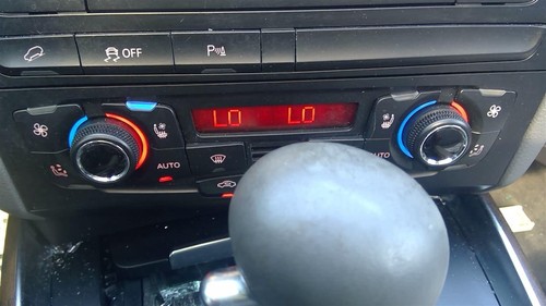 Used A/C Selector Switch fits: 2011 Audi Q5 dual zone w/o sport seat ...