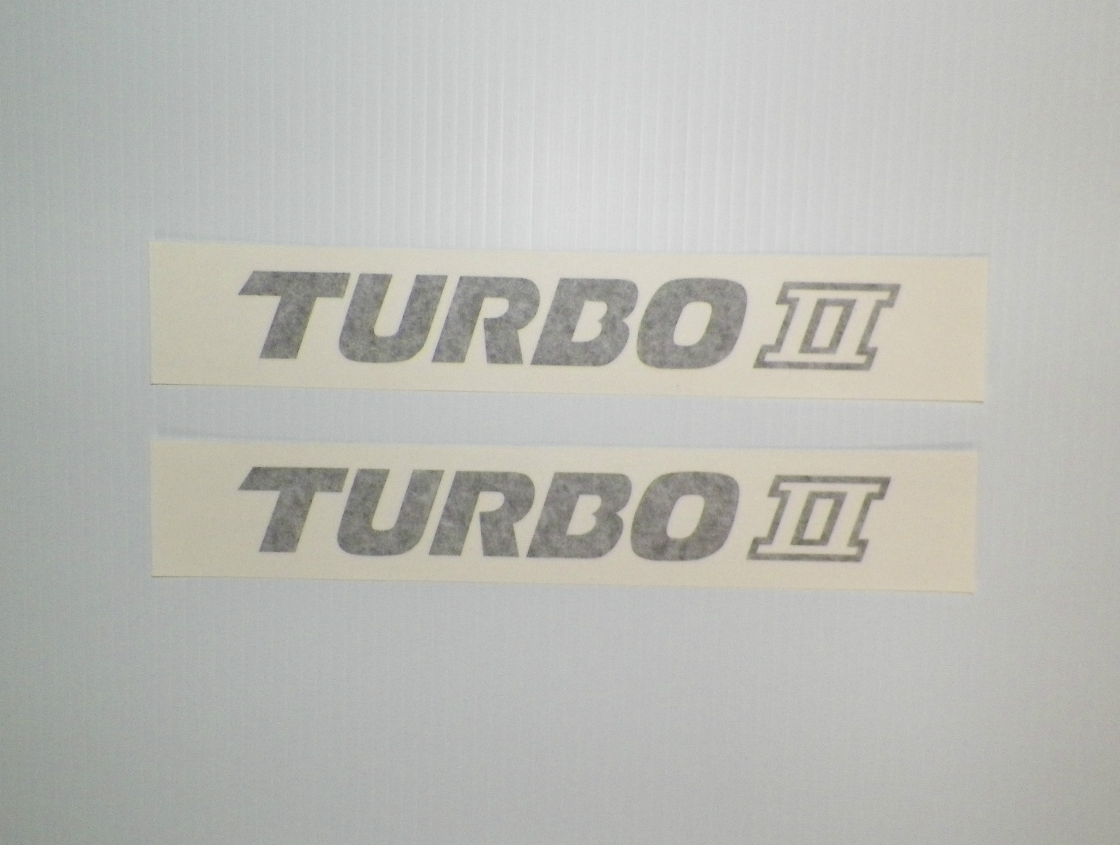 New 87-91 Mazda RX-7 TURBO 2 Side Fender Decal Pair RX7 FC FC3S 13BT ...
