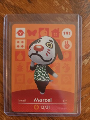 Marcel Amiibo Card #191 (Series 2) (Authentic) | eBay