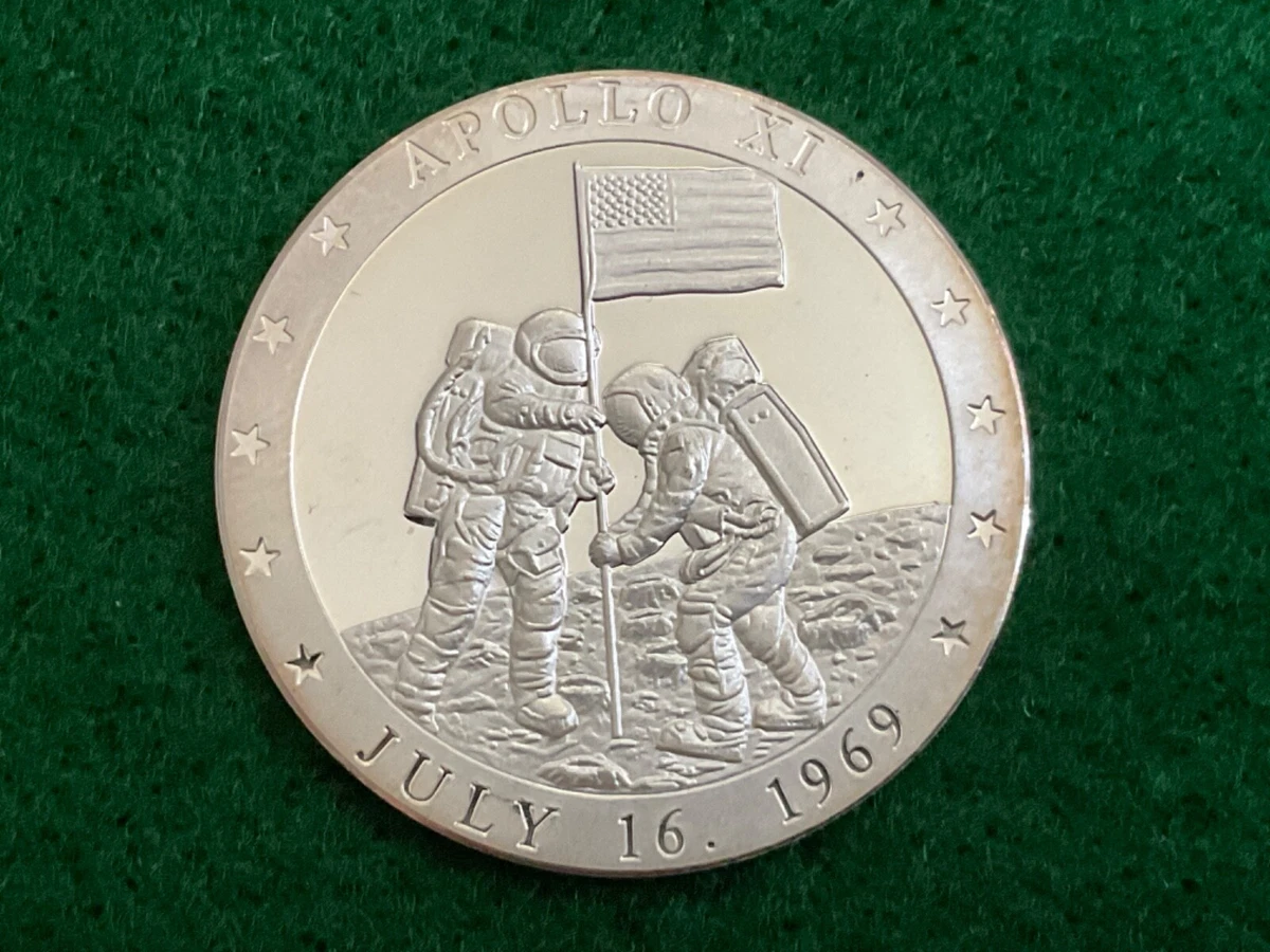 Apollo 11 Silver Coin