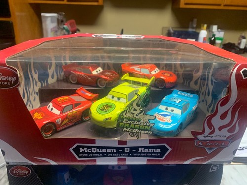 Disney Store McQueen O'Rama with Green Dragon McQueen! HTF set! | eBay