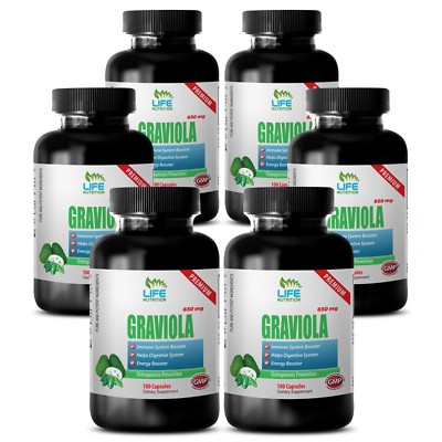 Graviola Seeds- Graviola (leaf powder) 650 mg Immune System Booster ...