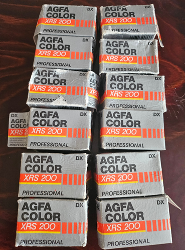 12 Filme DX AGFA COLOR - XRS 200 - DX 135/36 - zu verkaufen ...