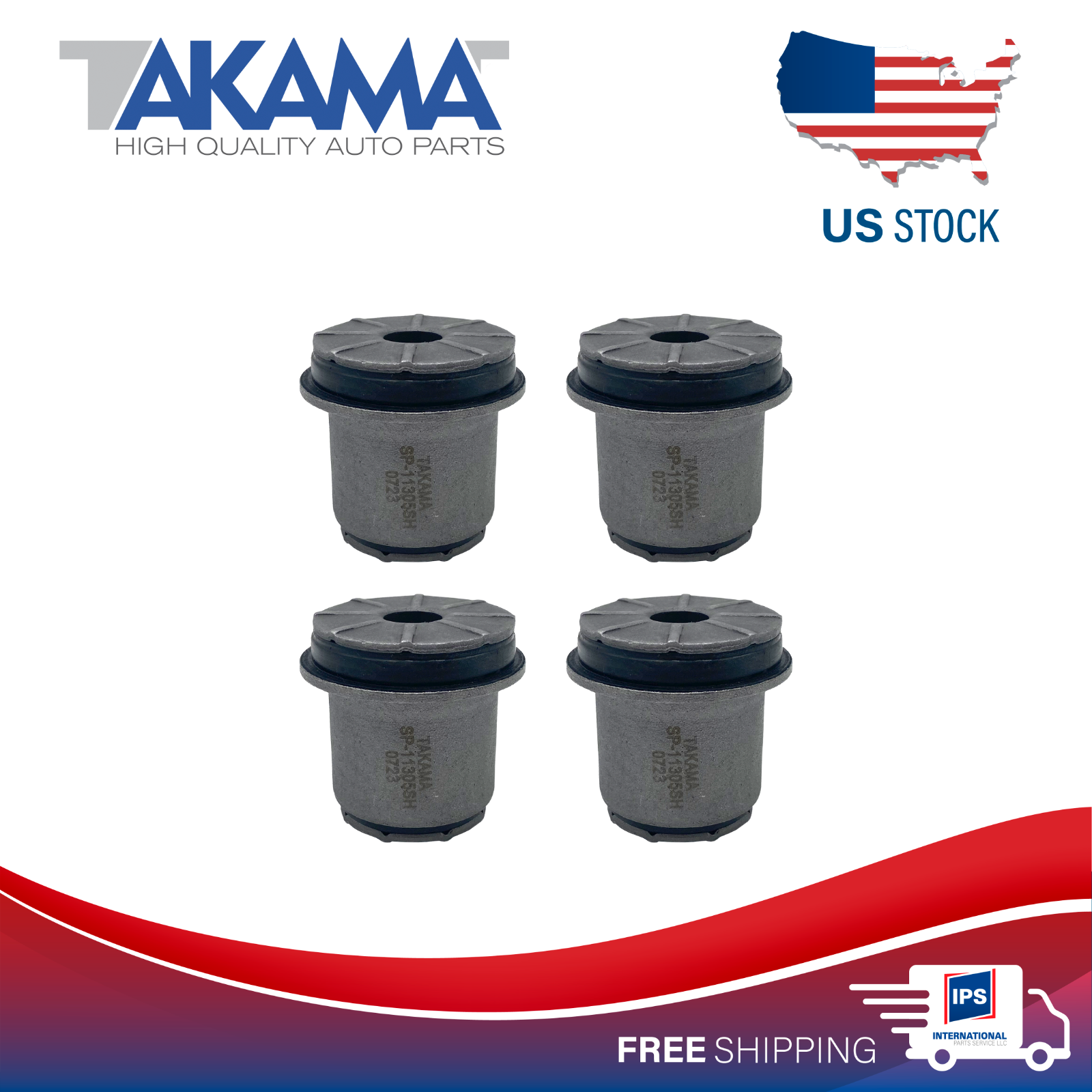 4 Pcs Front Upper Control Arm Bushings KIT RH-LH For CADILLAC, CHEVY ...