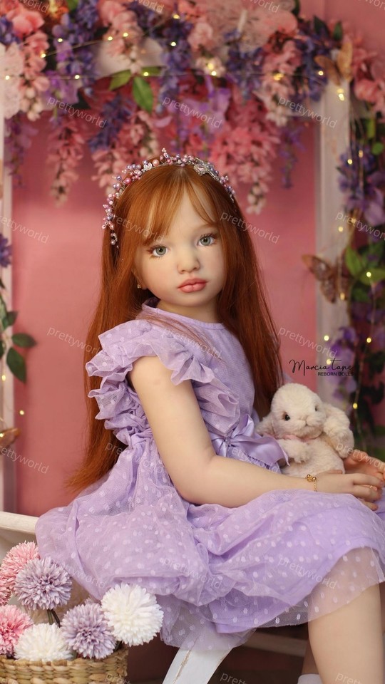 40inch Aloenka Reborn Doll Kit Painted Toddler Girl Unassembled Torso ...