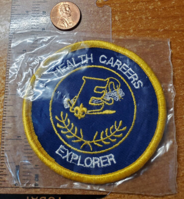 Explorer Health Careers patch {ww} | eBay