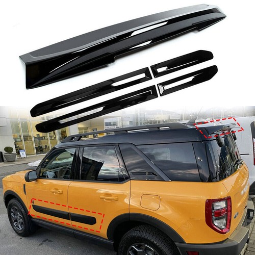 Side Door Sill Rear Spoiler Wing Lid Trim Fits for Ford Bronco Sport ...