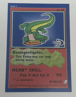 PukeyMon Trading Card #66/116 | eBay