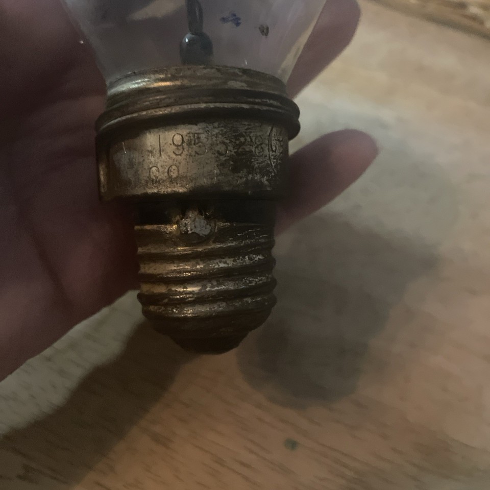 RARE Vintage GE CAT 195528 Tungar Bulb (read Desc) | eBay