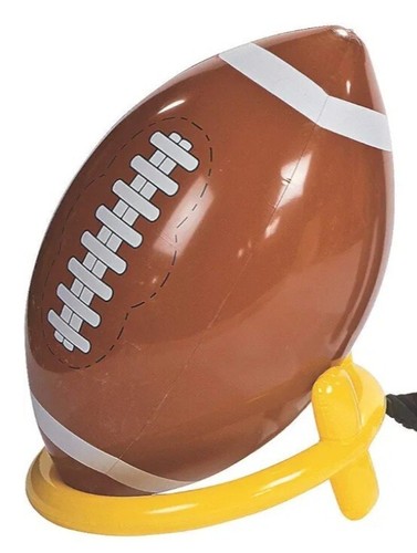 NEW 40"+ Giant Inflatable Football with Tee Jumbo Blow Up Beach Ball ...
