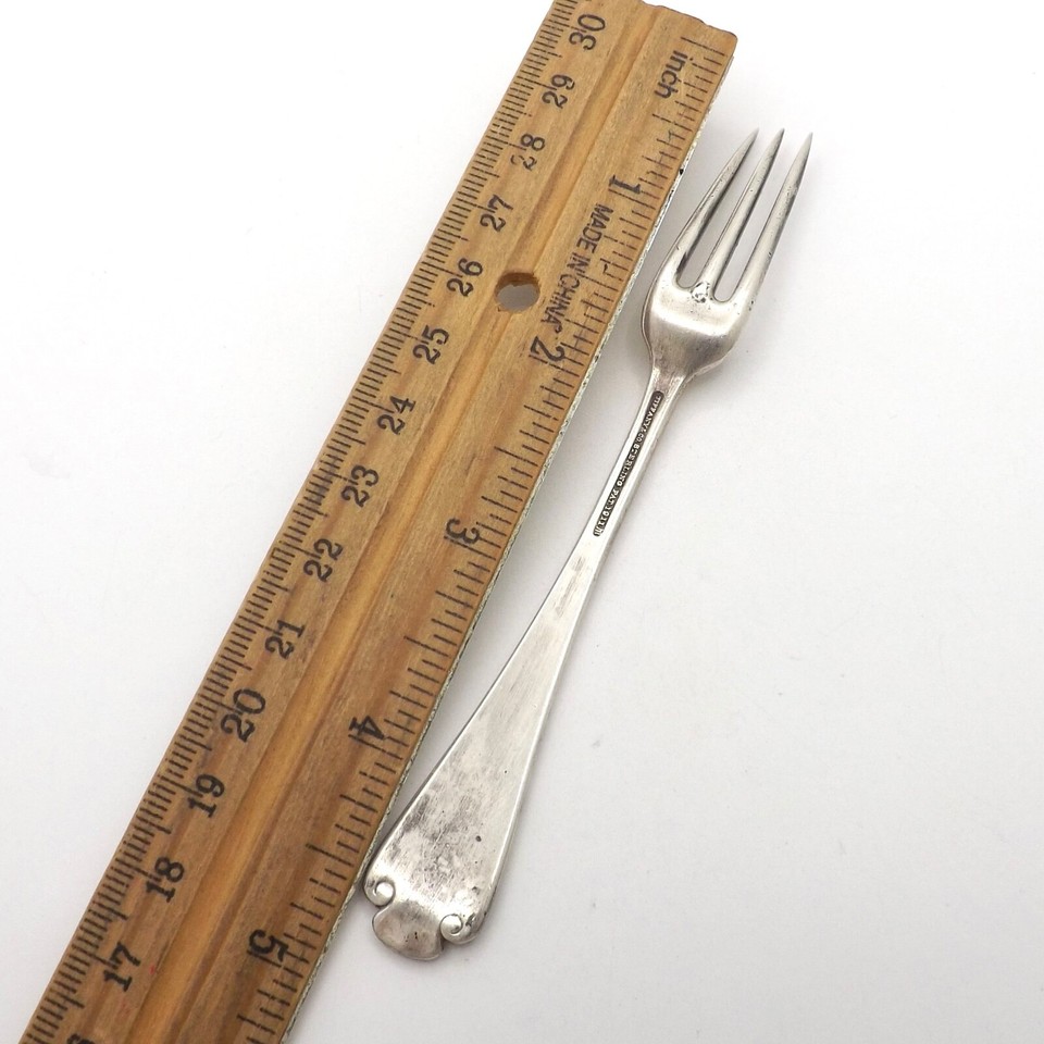 Antique Tiffany Co Flemish Strawberry Fork Sterling Silver | eBay