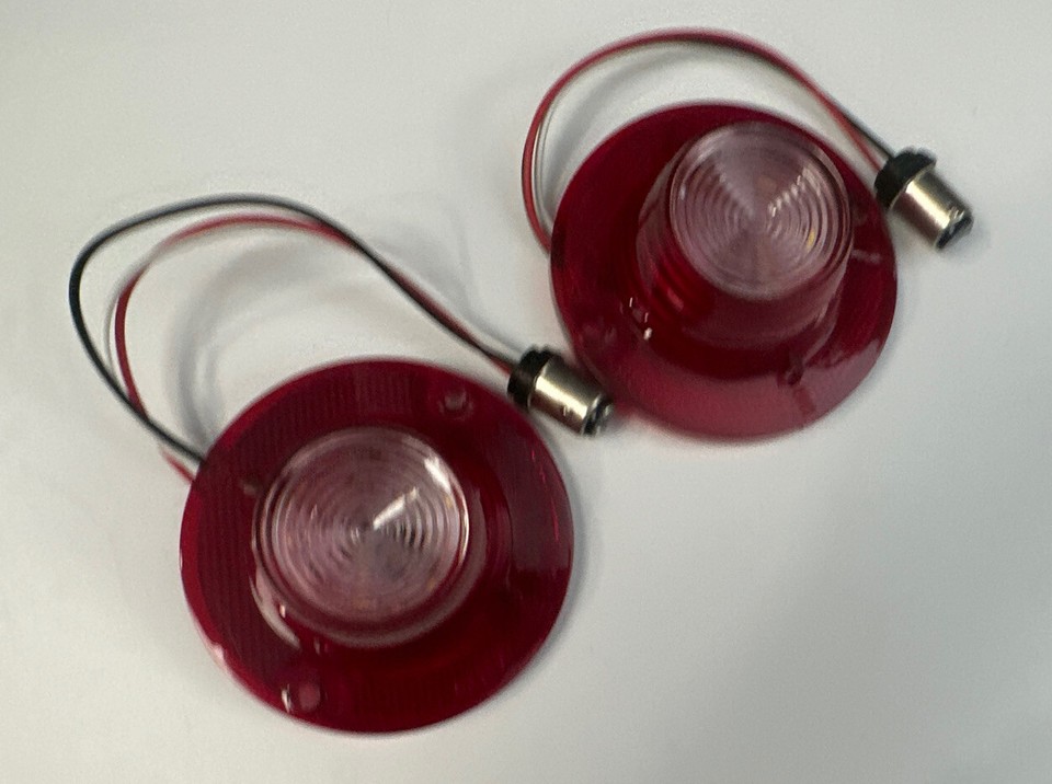1962 Chevy Impala LED Tail Light & Backup Lens Set 6pc Red Pair Upgrade ...