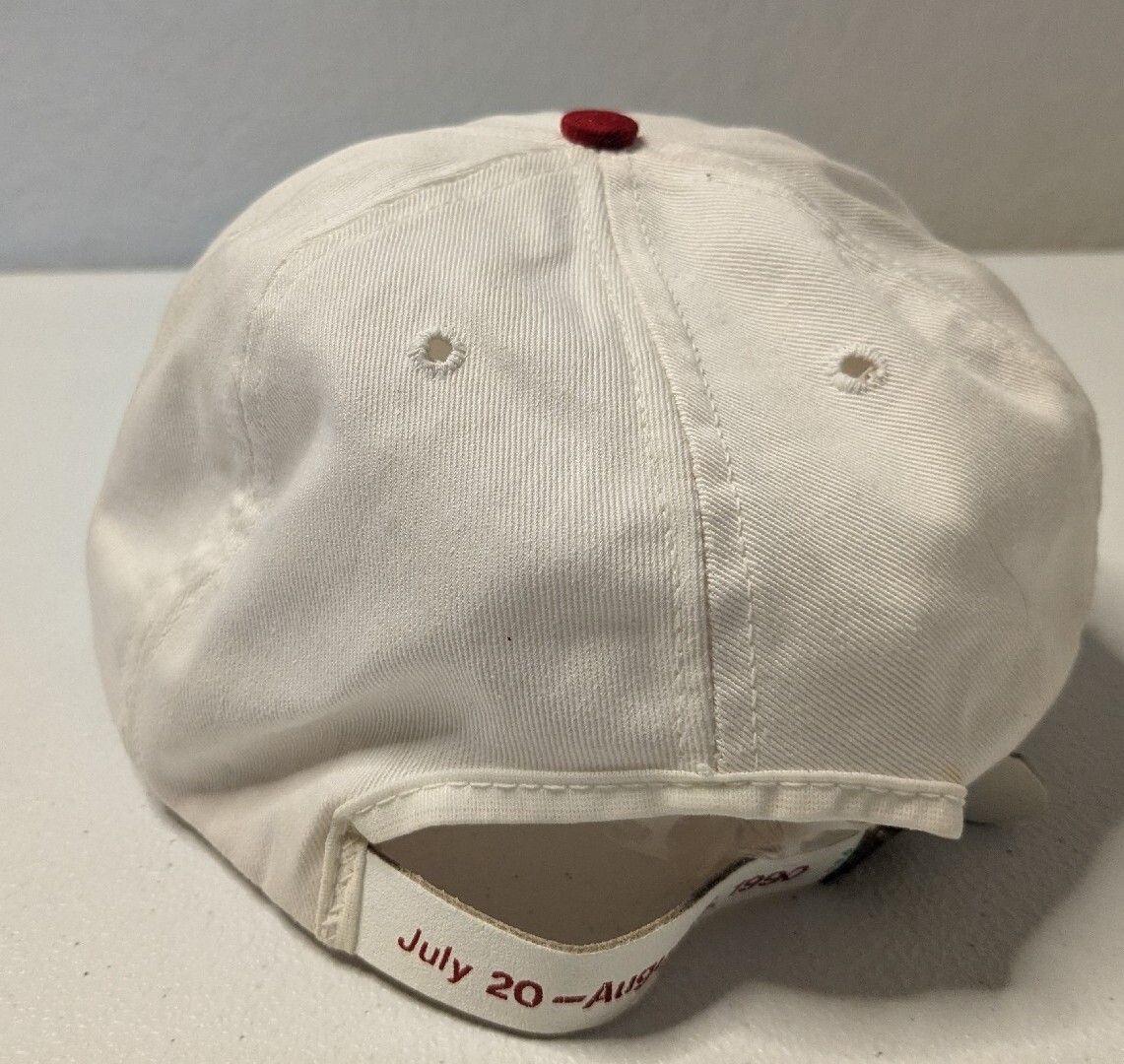 GoodWill Games Vintage Seattle 90s White Red Trims Ad… - Gem