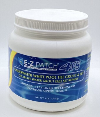EZ Products E-Z Patch 4 Fast Set Pool Tile Grout Repair Kit-In the Swim ...