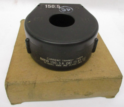 EIL Instrument Current Transformer 150:5A 15RT-151 50-400Hz 600V ...