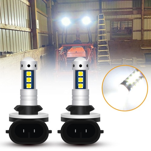 2Pcs Bright White LED Light Bulbs for Bobcat S300 S330 T110 T140 T180 ...