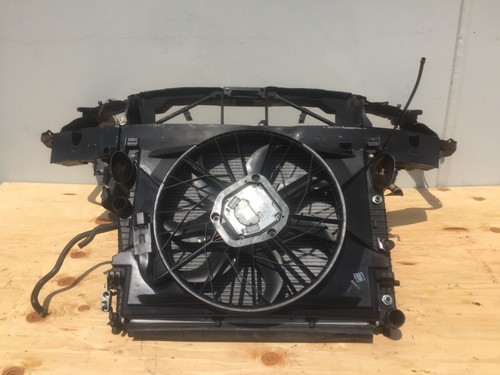 MERCEDES R230 SL500 FRONT CLIP ENGINE RADIATOR COOLING AC FAN MOTOR OEM ...