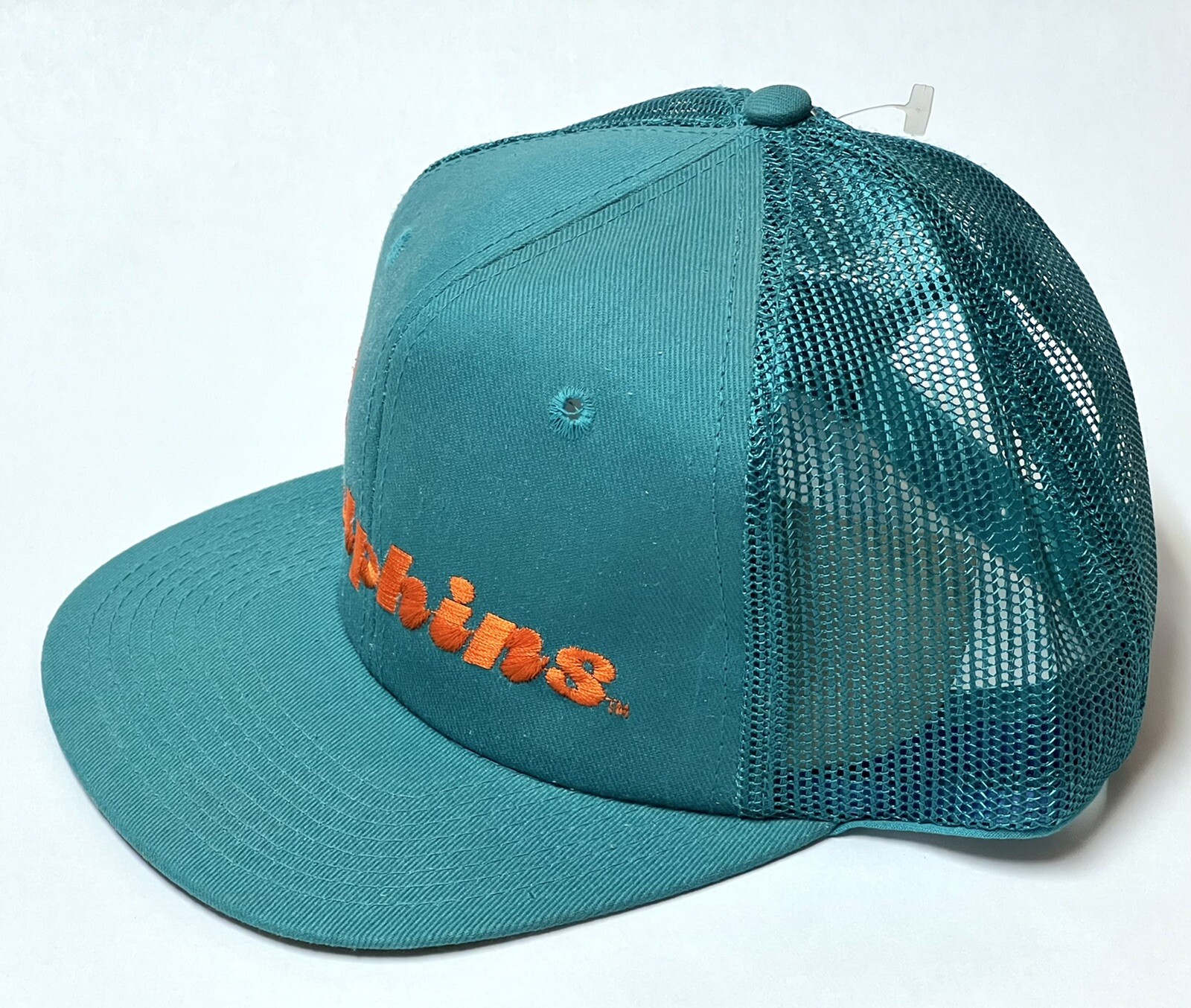 Vintage MIAMI DOLPHINS NFL Hat Cap AJD 1990s Football Mesh Snapback | eBay