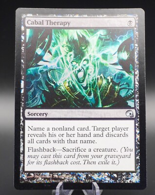 Cabal Therapy, Premium Deck Series Graveborn, Foil #12, LP - Magic MTG ...