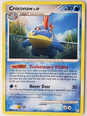 Croconaw 44/123 VLP - Mysterious Treasures Pokemon Card - $2 Combined ...