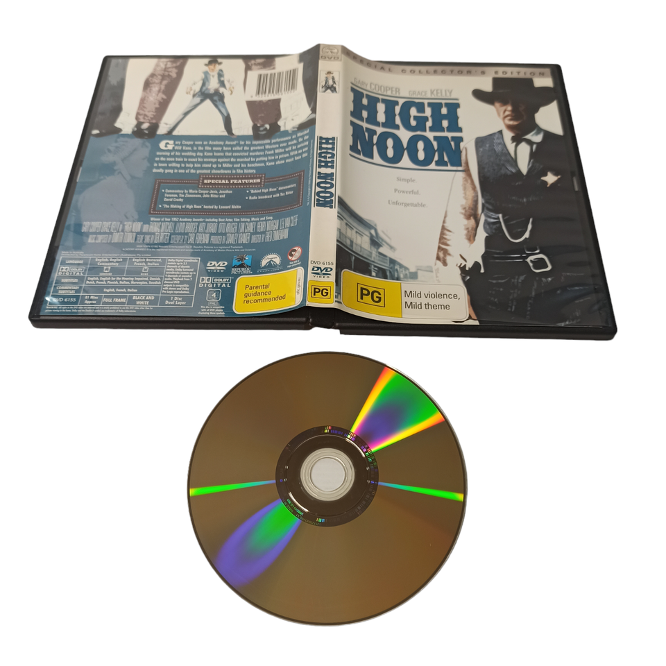 High Noon (Special Edt. DVD 1952) Movie Action Country Western Drama ...