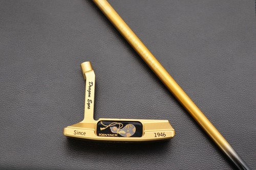 KENTACK JAPAN Putter DragonEyes 24K-GOLD (Head No.205/400) Japanese ...