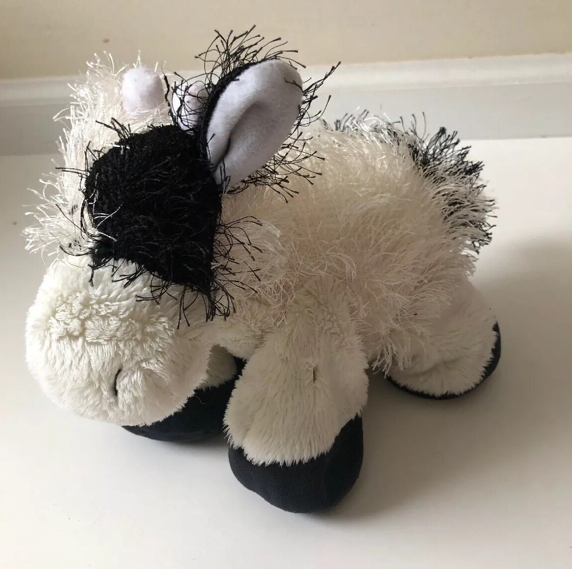 Ganz Webkinz Cow HM003 plush stuffed animal black and white no code | eBay