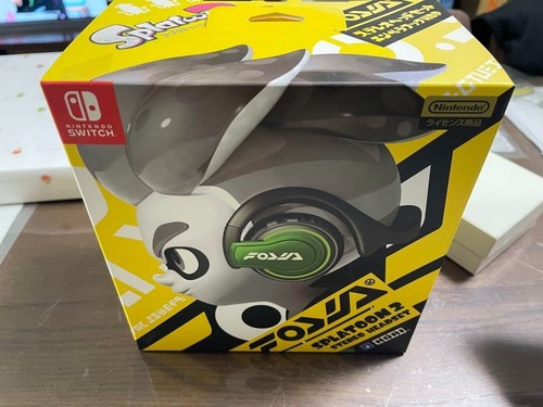 HORI "Splatoon 2" Stereo Headset Emperor Hook HDP for Nintendo Switch ...