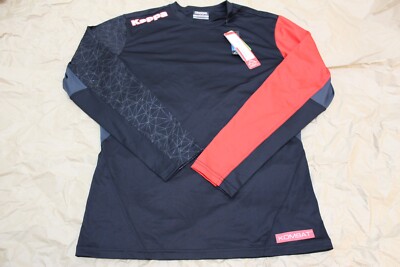 Kappa - Kombat, Quick Dry Long Sleeve, Regular Fit - Black/Red - Med | eBay