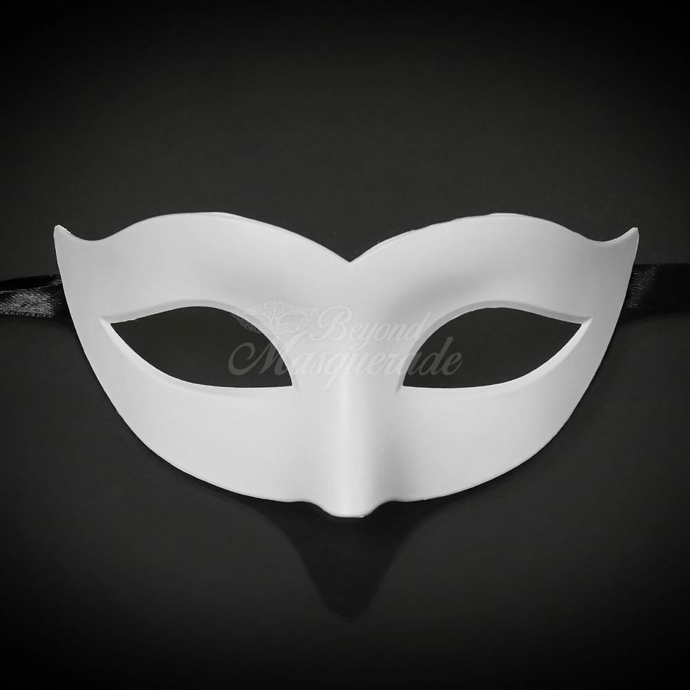 Plain White Masks To Decorate
