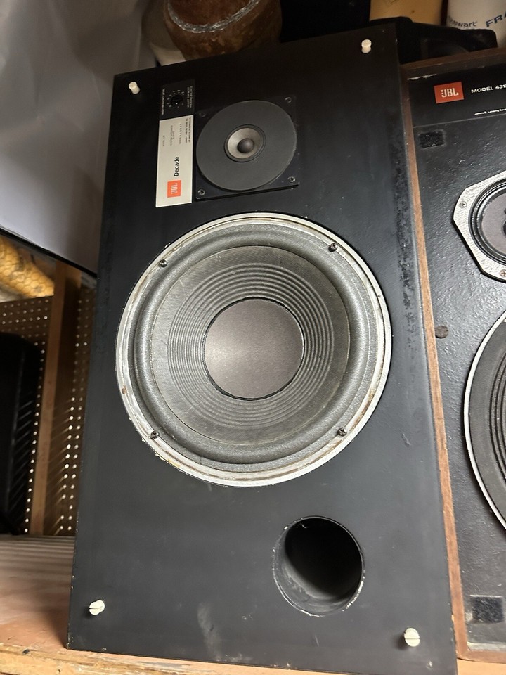 Pair of Vintage JBL Decade L26 Floor Loudspeakers Speakers with speaker ...