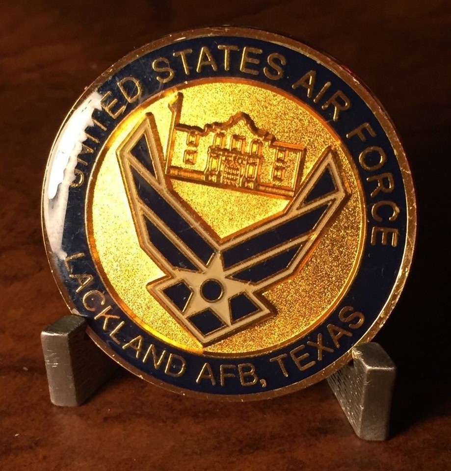 US Air Force Lackland AFB, Texas 37th Services Challenge Coin | eBay