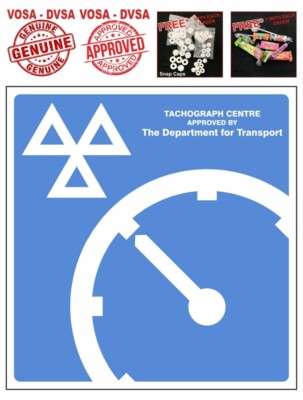 TACHO SIGN. MOT SIGNS. MOT SIGN PACK. DVSA VOSA. TACHOGRAPH MAIN SIGN ...
