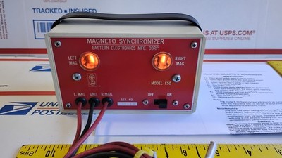 MAGNETO TIMING LIGHT SYNCHRONIZER WITH NEON EASTERN E-50 TESTED GOOD ...