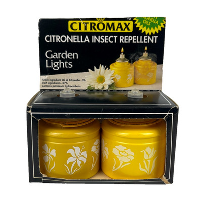 Vintage Citronella Summer Lights Liquid-Light 3 Fluid Ounce 2 in pack ...