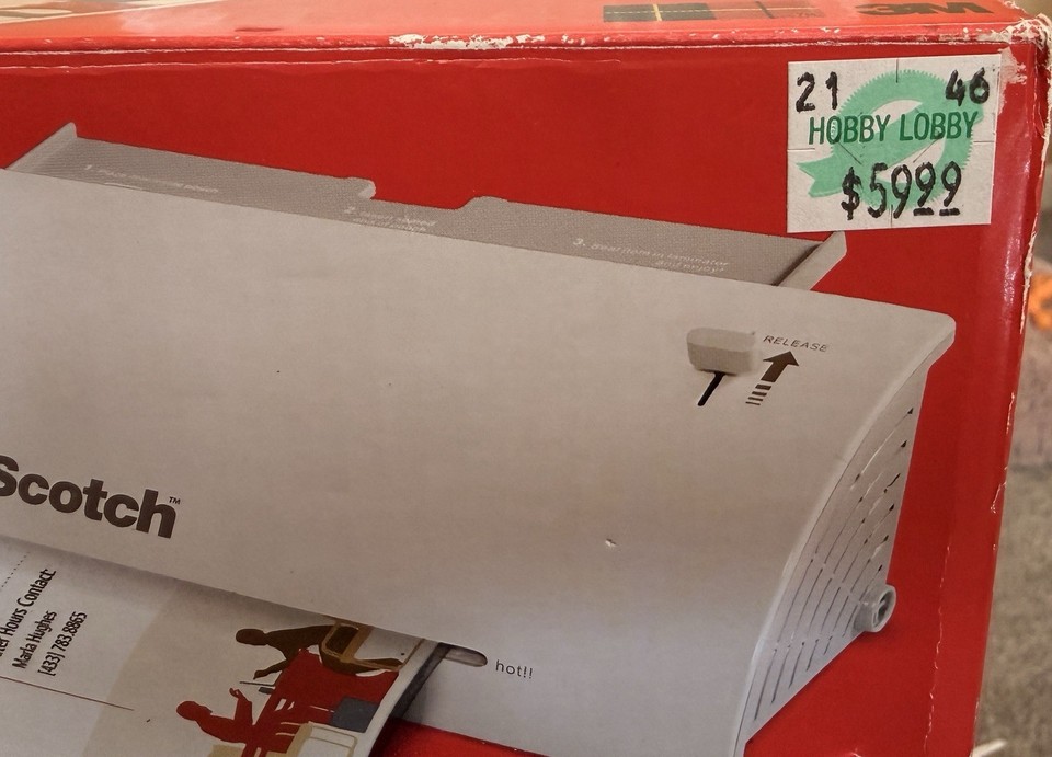 Scotch TL902 Thermal Laminator Electronic 8.9x11.4 in | eBay