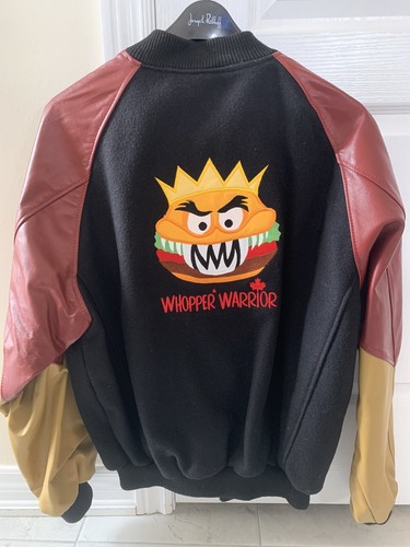 Vintage Burger King Leather Jacket | eBay