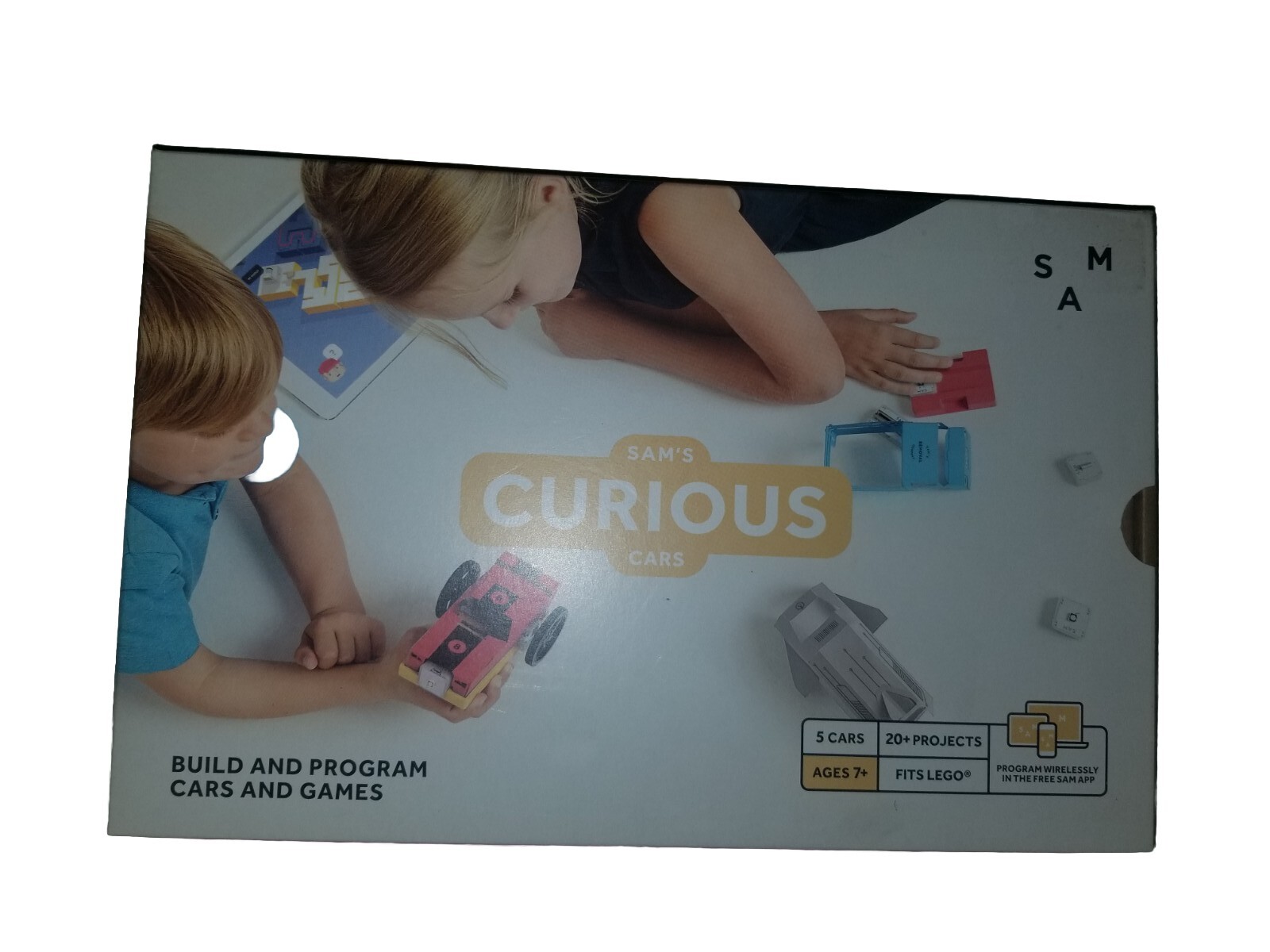 Sam Labs Curious Cars Kit 20 Projects Lego Compatible for sale online ...