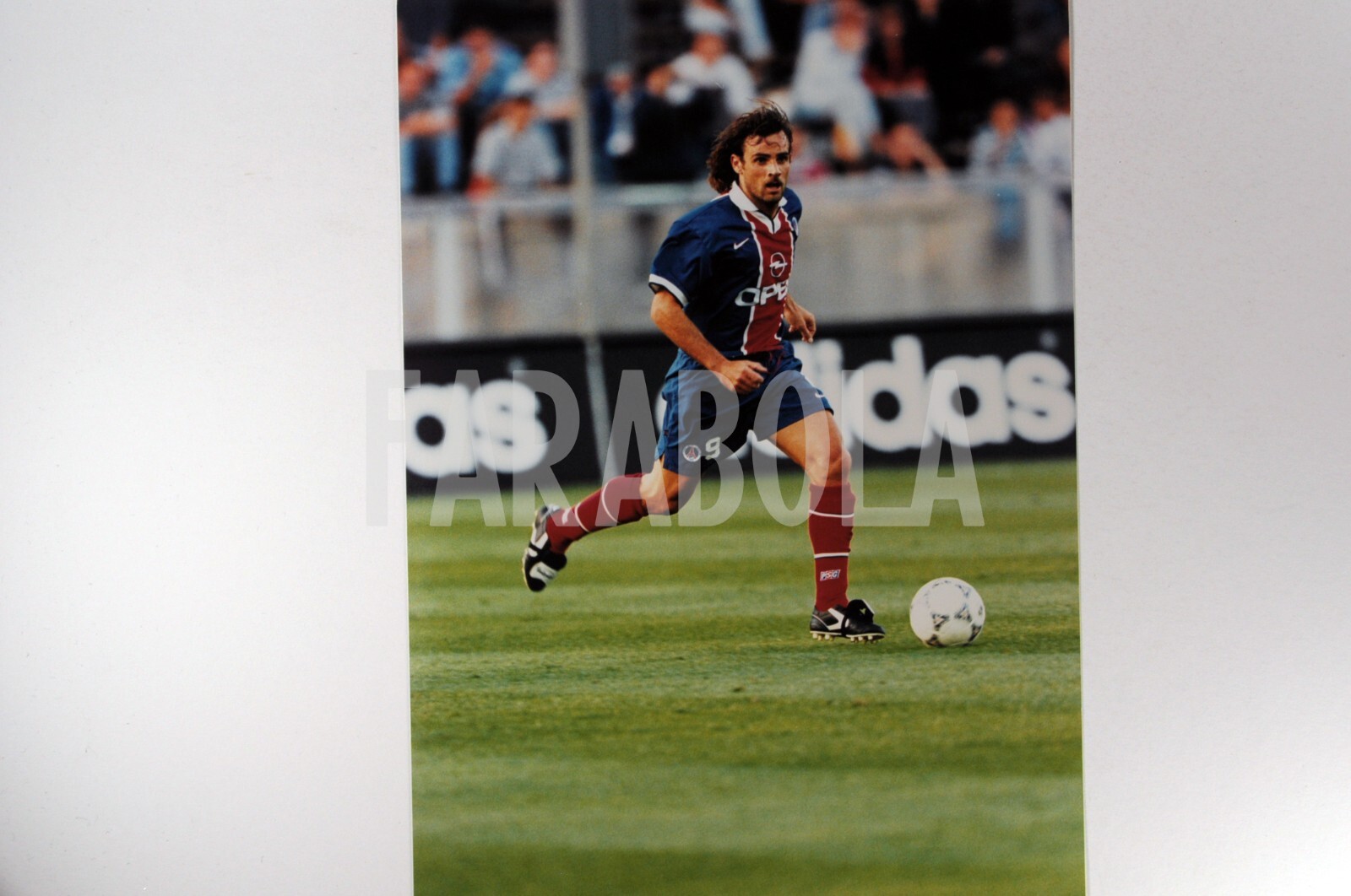 Football photo vintage,Psg,Marco Simone,Années Quatre vingt dix,tirage ...