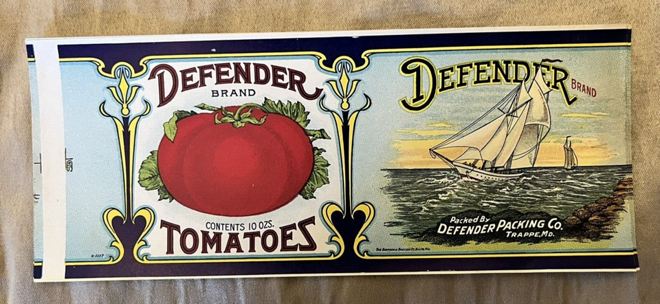Wholesale Lot of 10 - Vintage, Original 1910s Can Labels - Defender ...