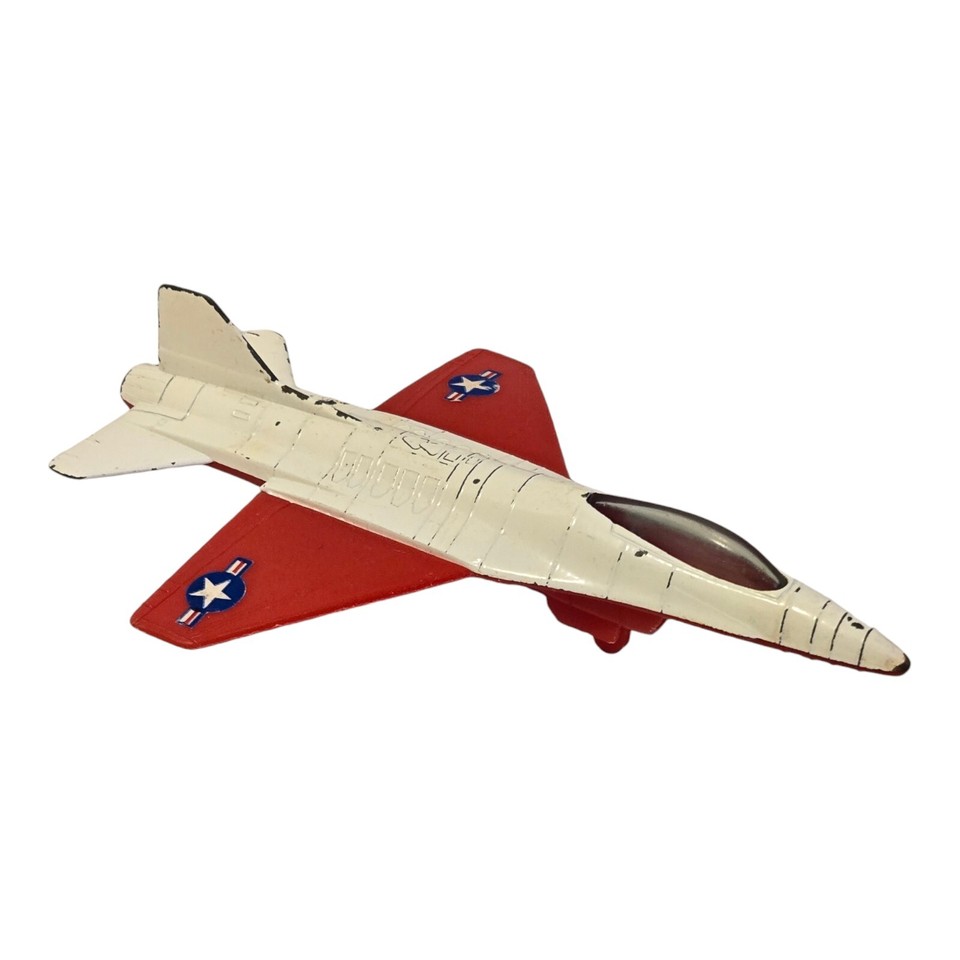 TOOTSIETOY Fighter Jet Plane Airplane c. 1980's Die-Cast & Plastic ...