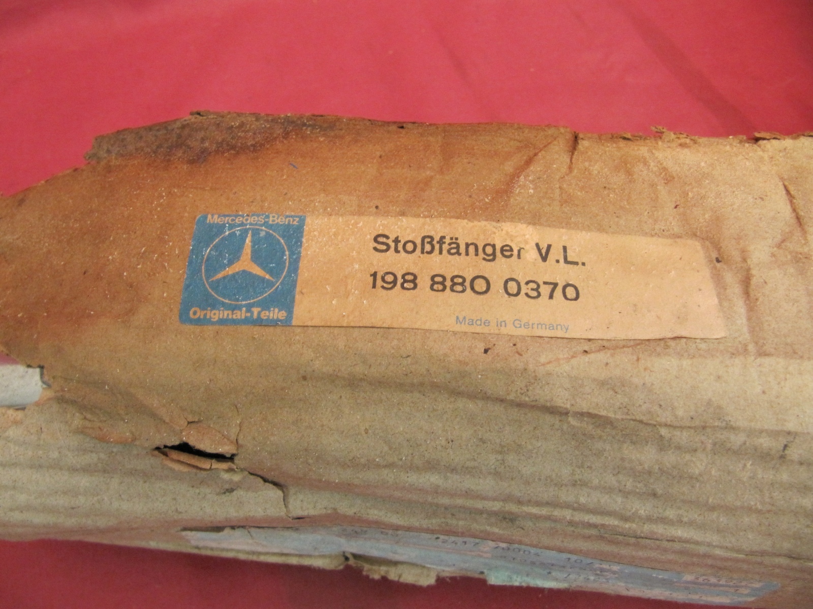 NOS Mercedes-Benz 300SL Gullwing 1954 – 1957 Left Front Bumper W198 | eBay