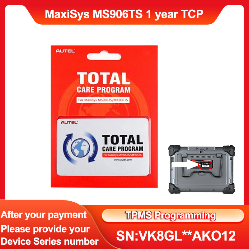 Autel Maxisys MS906TS One Year Update Service TCP Card | eBay