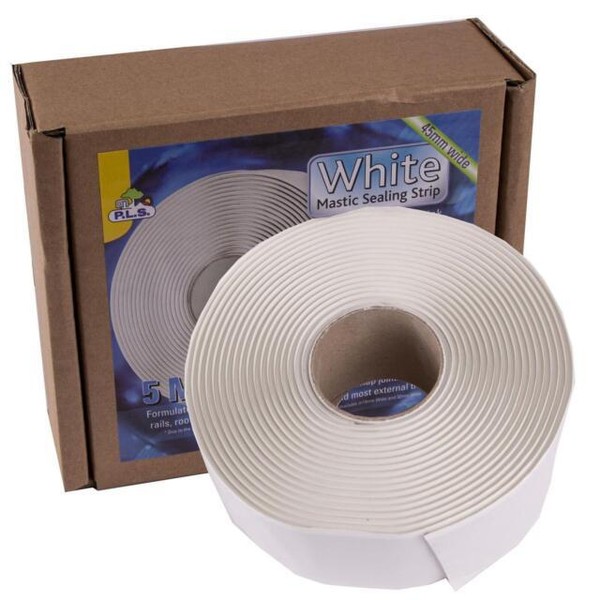 PLS H540319 5m Roll Mastic Sealing Strip - White for sale online | eBay