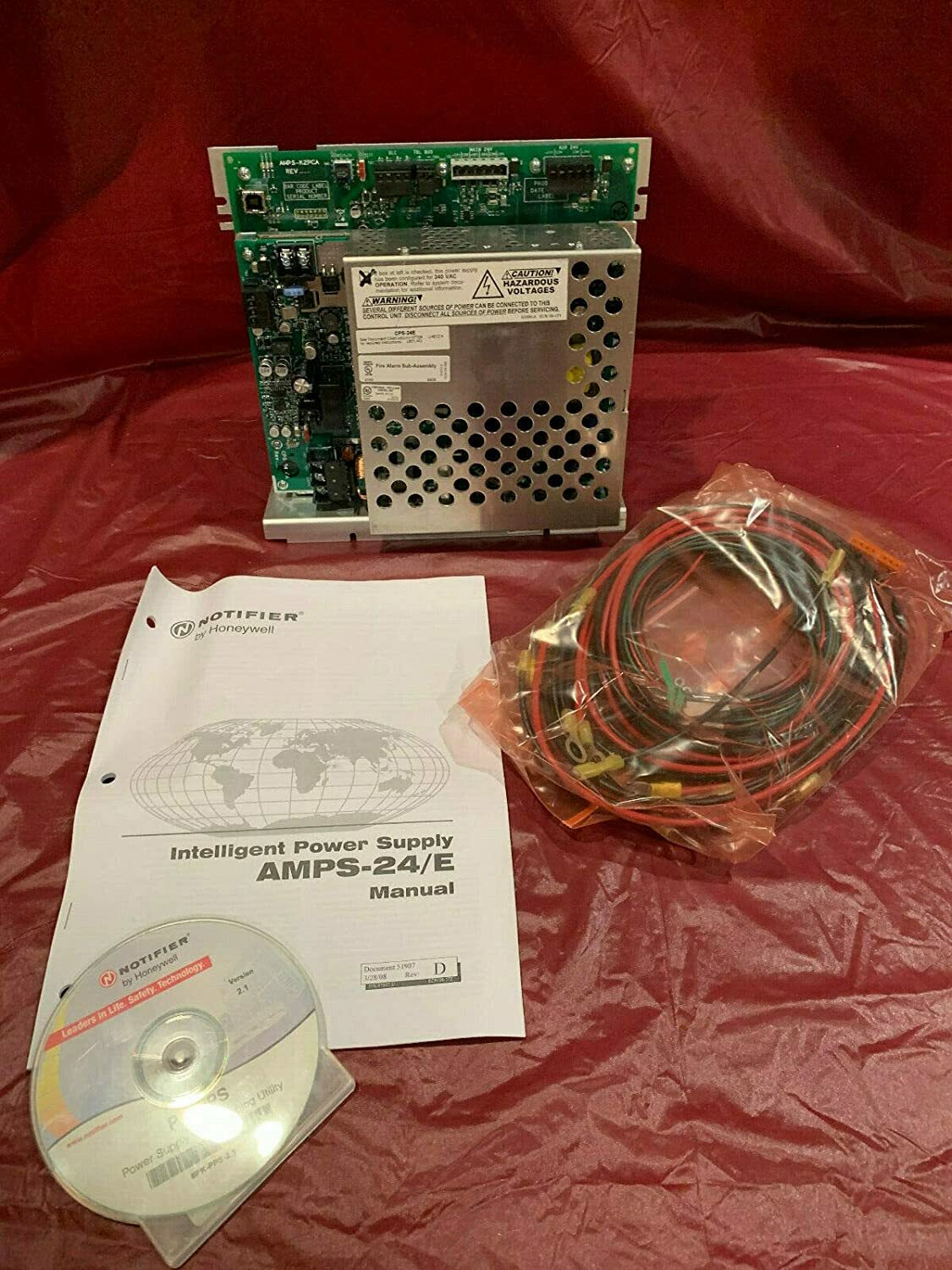 NOTIFIER AMPS-24E ADDRESSABLE POWER SUPPLY | eBay